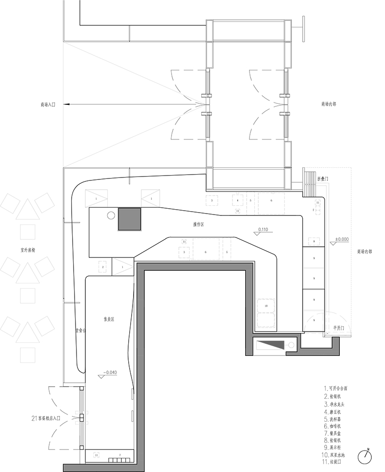 新作 | 张永和的最小项目：33㎡的21Cake复兴SOHO店—新浪地产