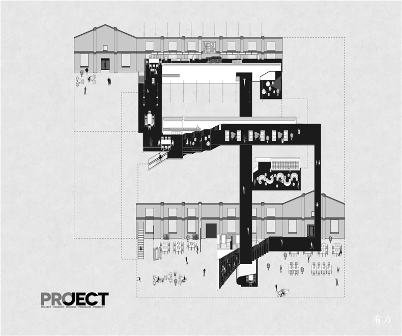 历史空间的内外感知：二七厂1897科创城展示中心C19厂房改造 / 普罗建筑 – 有方